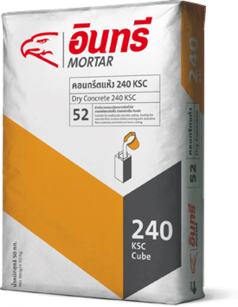 อินทรีมอร์ตาร์ 52 คอนกรีตแห้ง 240 KSC – Ctmaterial